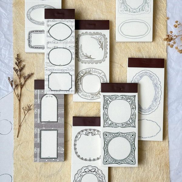 Loidesign Spring Frame - Purple Notepad – journalpages