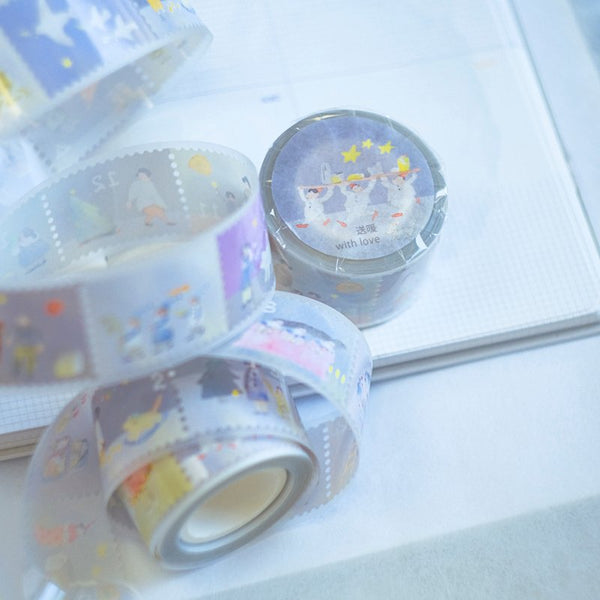 Dodolulu matte pet tape - with love – journalpages