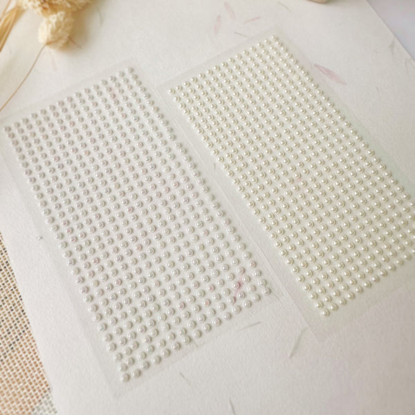 Pearl sticker sheet (3mm) – journalpages
