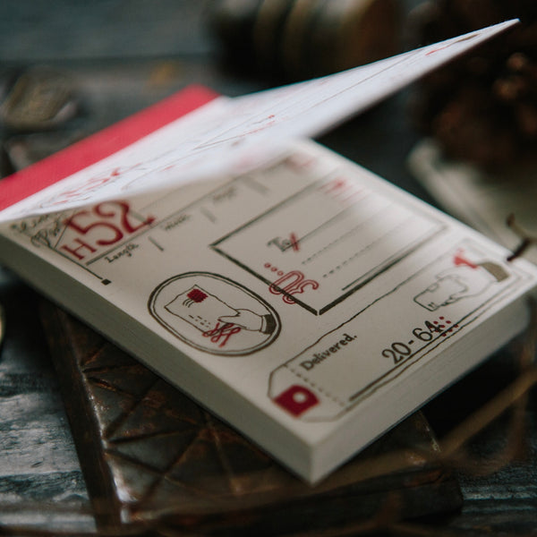 OURS Postal Letterpress Label Book – journalpages