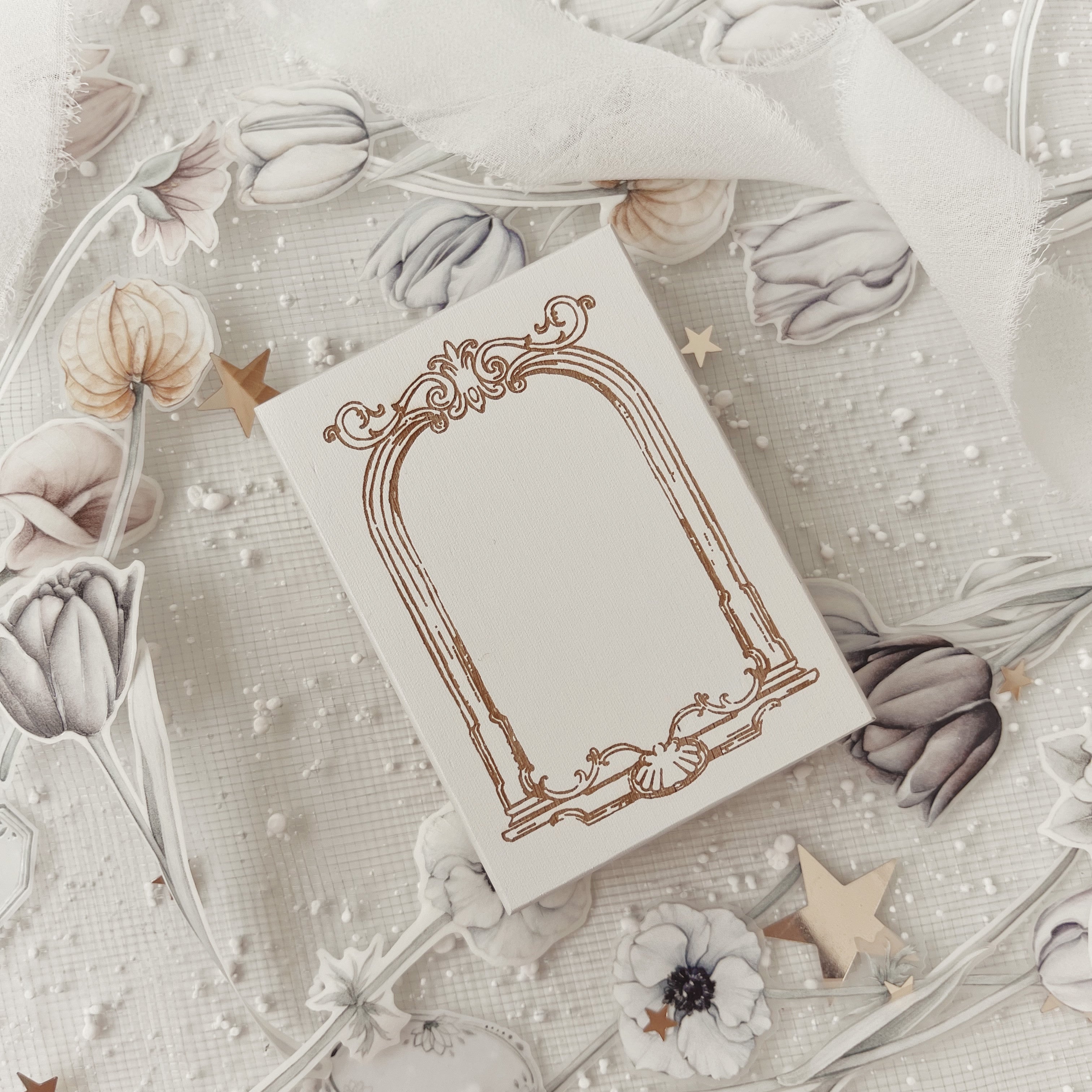 Journal Pages Vintage Frame Rubber Stamp – journalpages