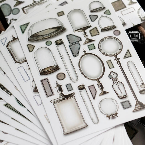 LCN Specimen display sticker set – journalpages